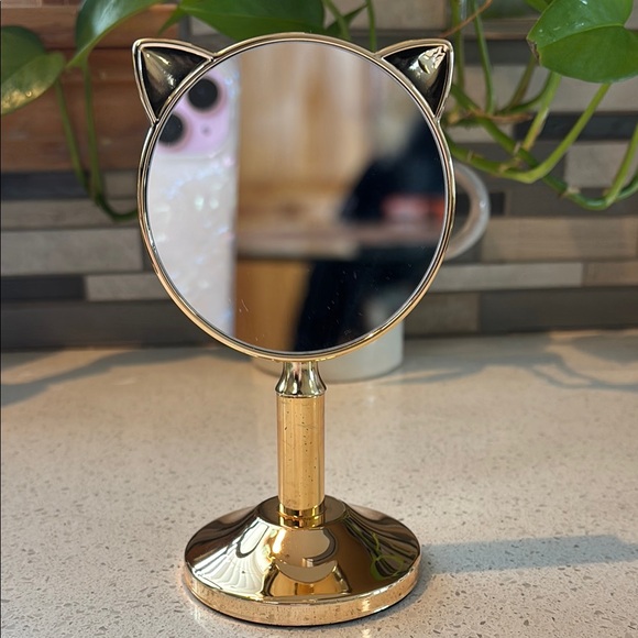 Bath | Gold Cat Ear Vanity Mirror | Poshmark